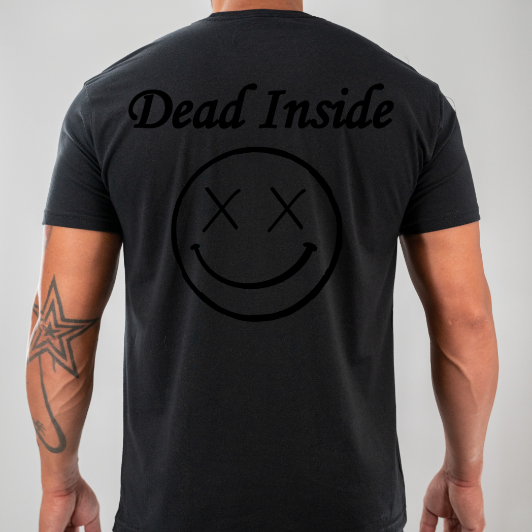 Salty Savage Unisex "Dead Inside" Tee | Black | V2
