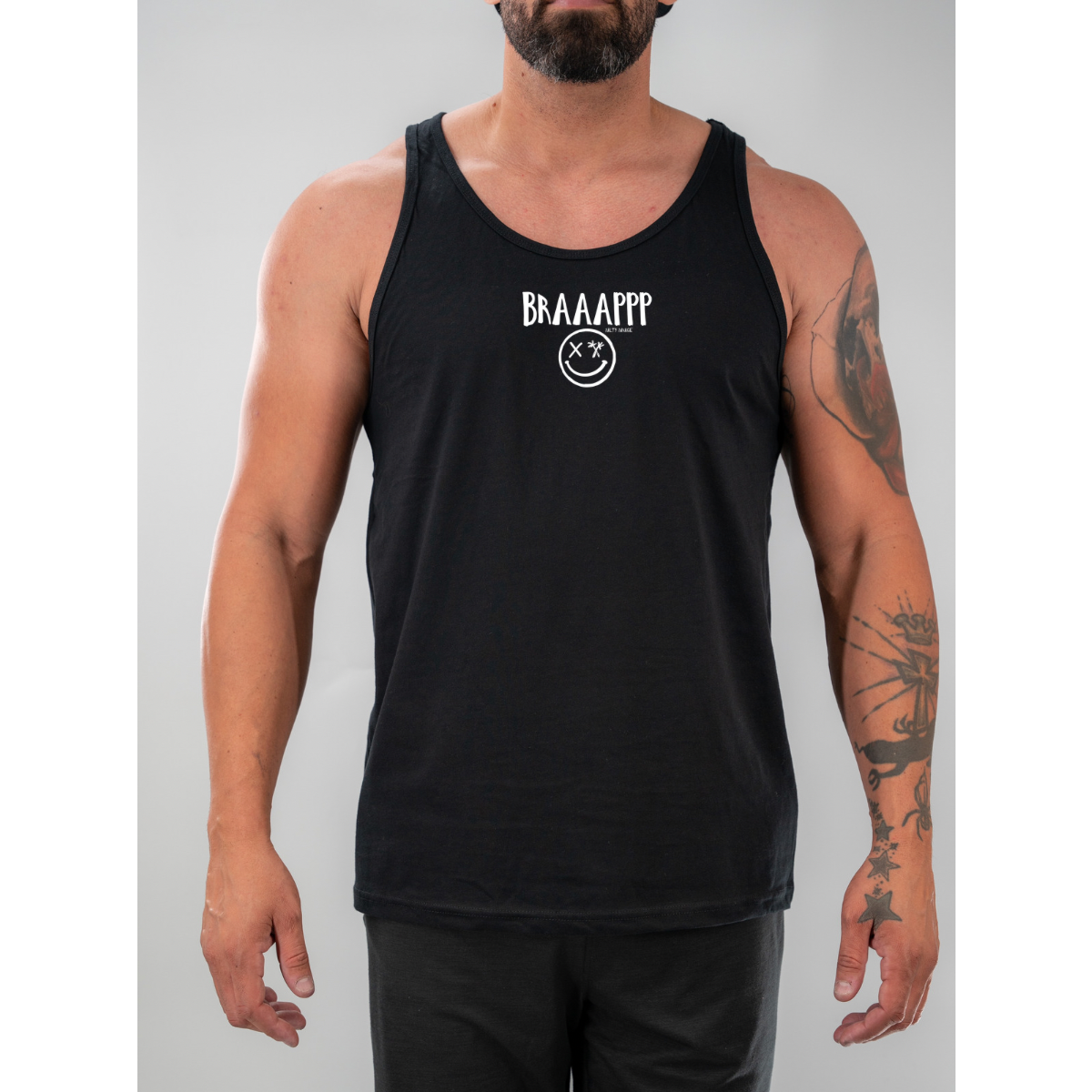 Salty Savage Men's "BRAAAPPP" Tank | Micro